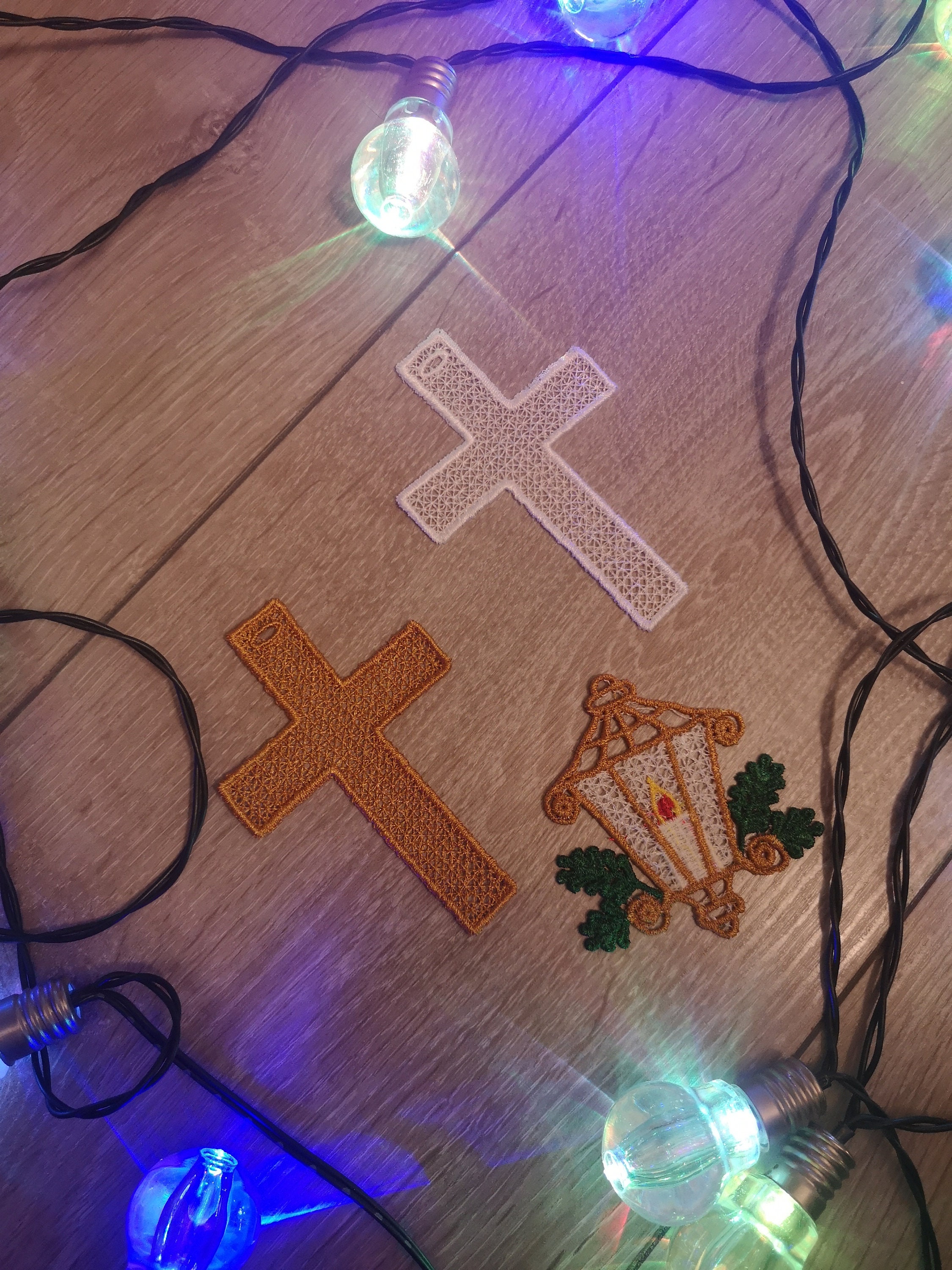 FSL Cross Machine Embroidery Design PES 4x4 Hoop - Etsy
