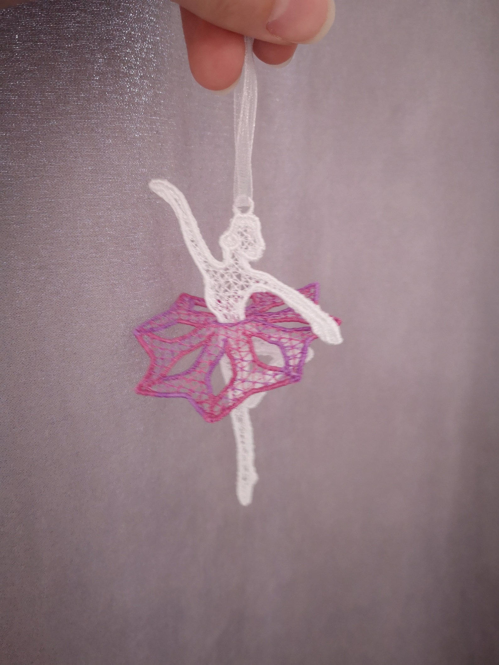 BALLERINA FSL Machine Embroidery Design 2 Patterns PES Ballerina Fsl ...