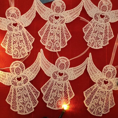 FSL Angels Free Standing Lace Machine Embroidery Designs - Etsy