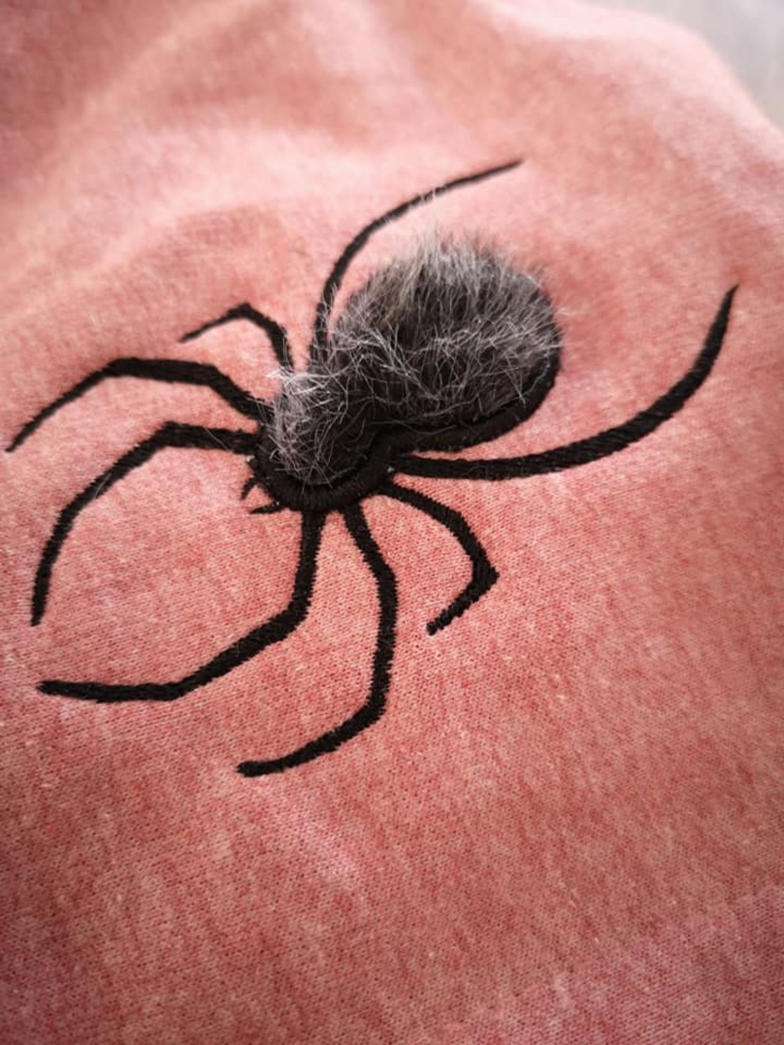 2 Spiders Halloween Embroidery Design File Machine Embroidery Applique ...