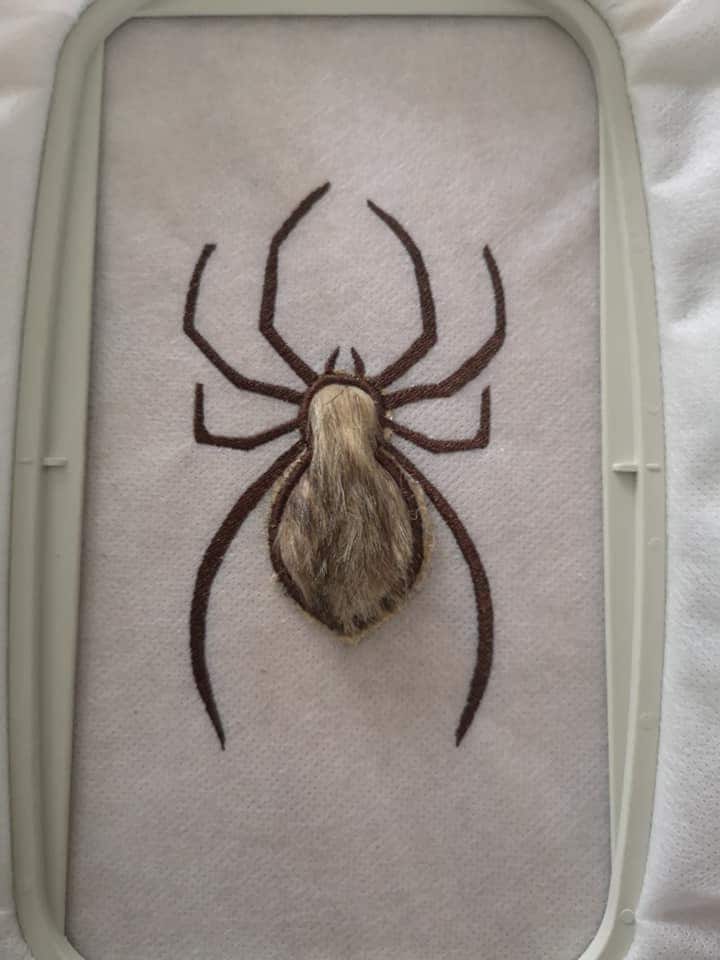 2 Spiders Halloween Embroidery Design File Machine Embroidery Applique ...