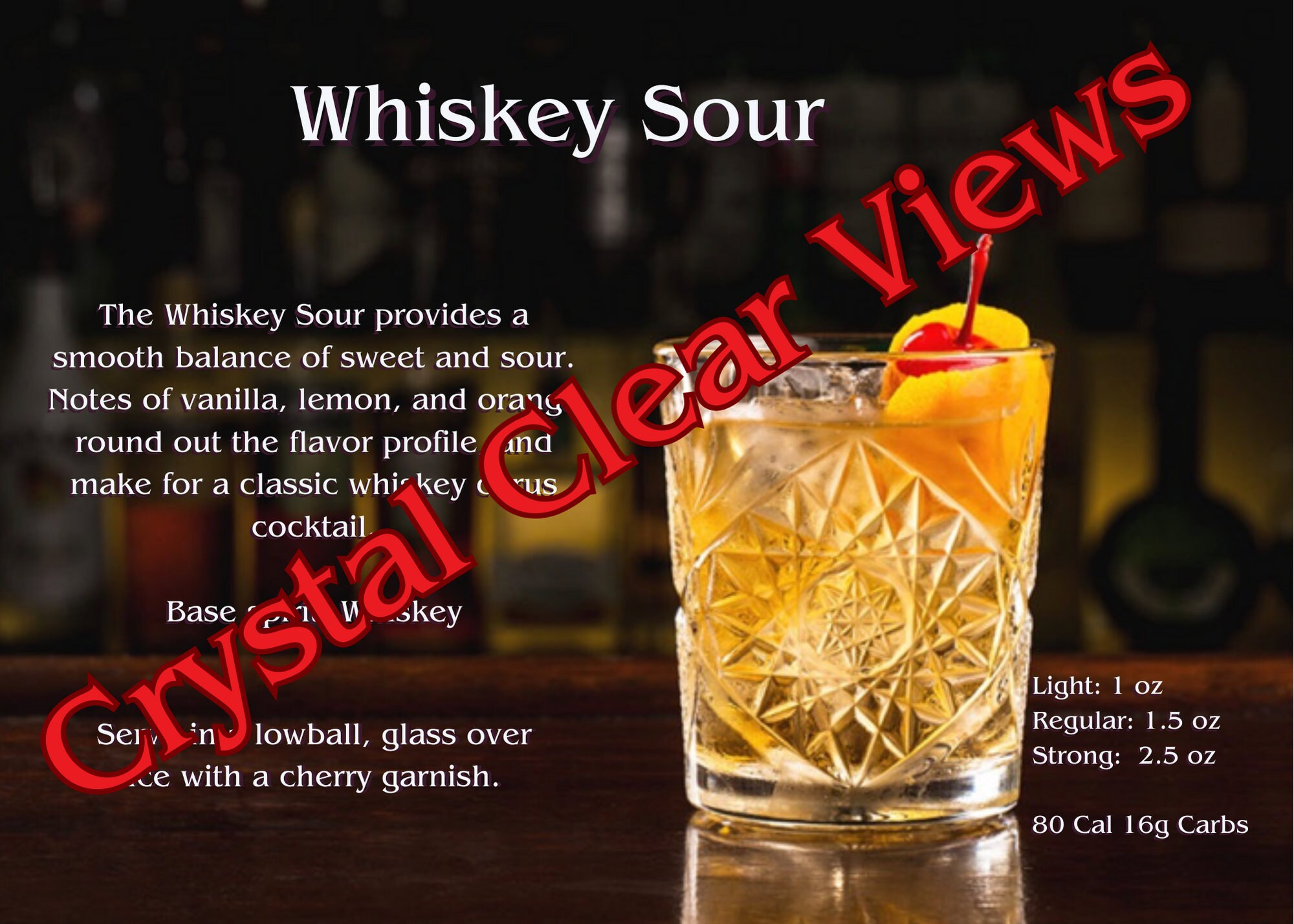 Bartesian Digital Menu Classic Collection Favorites Variety Pack ONLY ...