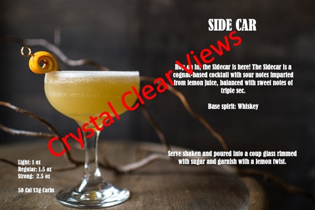 Bartesian Digital Menu Updated Images for 1yr After Purchase. - Etsy