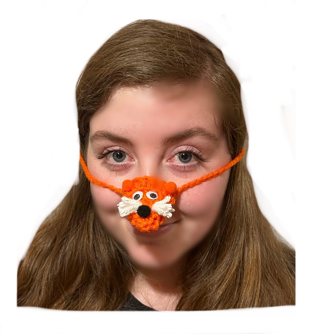 Ginger Cat Nose Warmer - Etsy