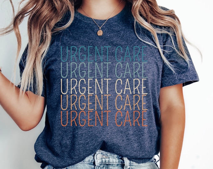Personalized Urgent Care Nurse Shirt, Christmas Urgent Care Department ...