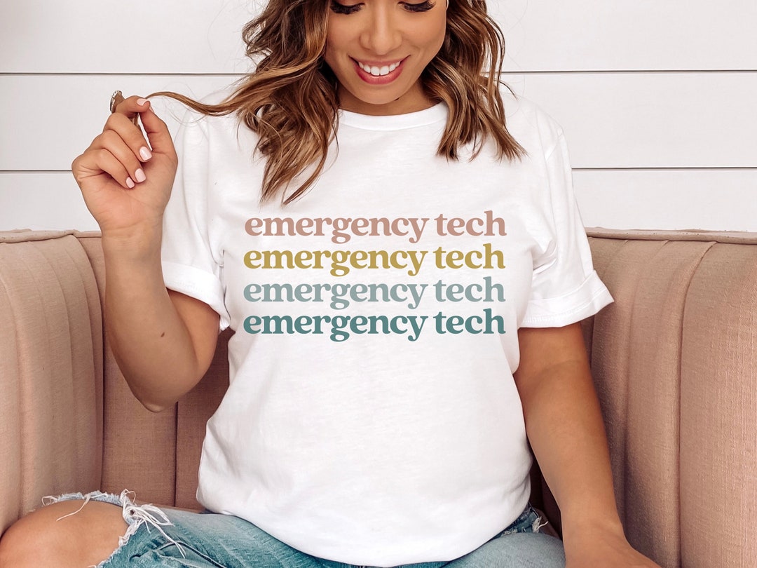 Emergency Room Tech Shirt, ER Technician, Gift for Nursing School ...