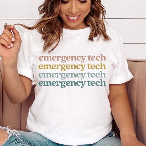 ER Tech Shirt Emergency Room Technician Shirt ER Technician | Etsy