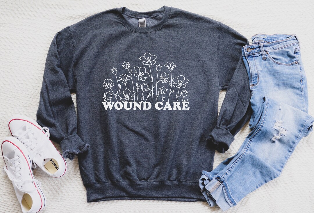 Wound Care Nurse Sweatshirt, Gift for Ostomy Nurse, Stoma Specialist ...