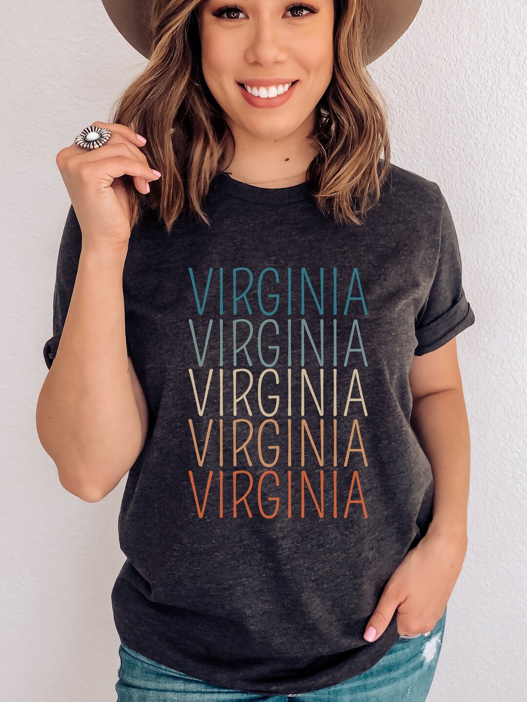 Virginia Shirt, Virginia Home Tee, Home State T-shirt, VA State Tee ...