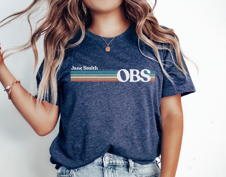 Custom OBS Nurse Tshirt, Retro Observation Unit Shirt, Gift for ...