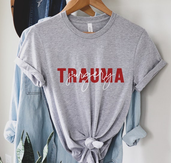 Trauma Surgery Shirt CNRP Trauma Gift Emergency Nurse Tee - Etsy