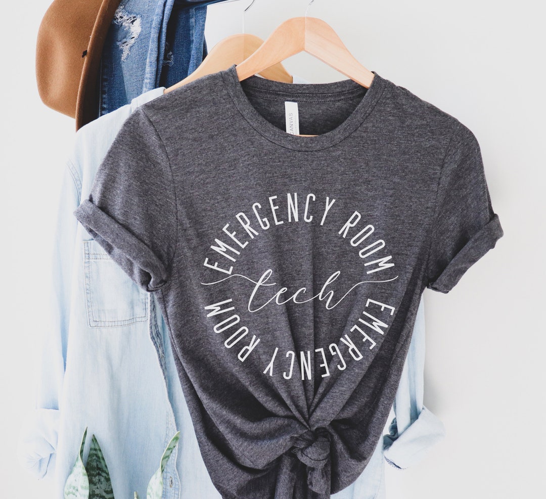 Emergency Room Tech Shirt Emergency Room Tech Gift ER Tech - Etsy