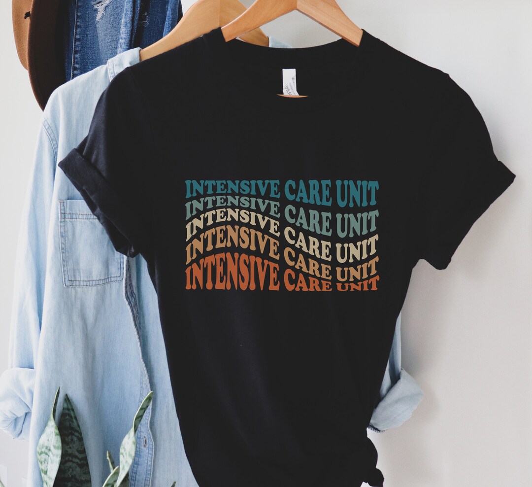 ICU Nurse Shirt, Intensive Care Unit, Gift for RN, Cute Nursing School ...