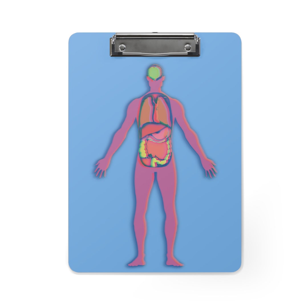 Science Teacher Gift Human Anatomy Clipboard, Med Student Gift, Nurse ...