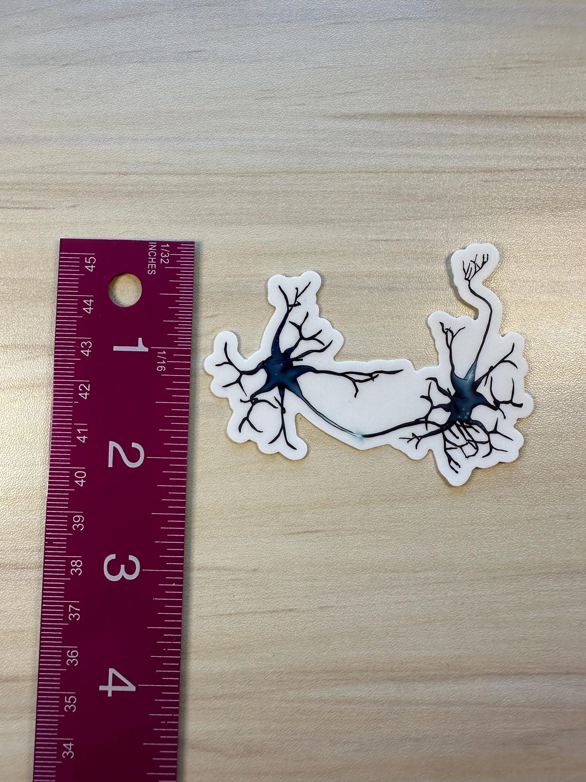 Neuron Sticker, Synapse Between Neurons, Neurology Gift, Neuroscience ...