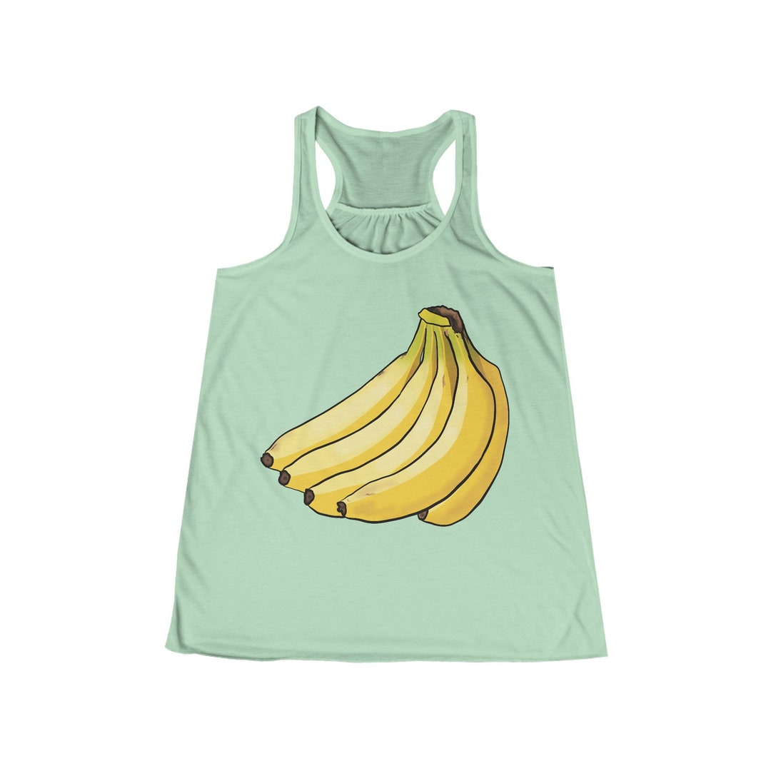 Banana Shirt Tank Top Plant Based Gift, Vegetarian Shirt, Fruit Shirt ...