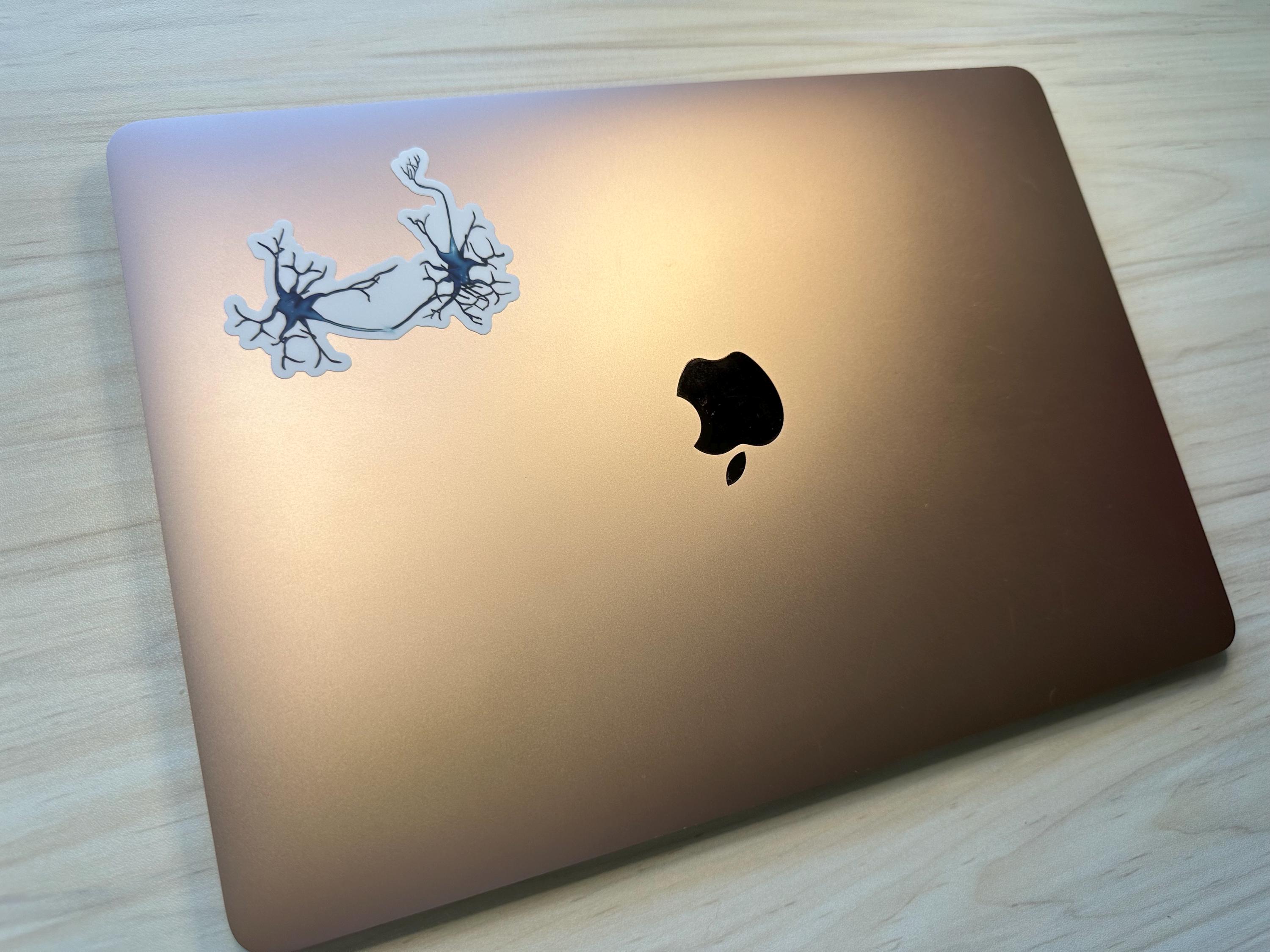 Neuron Sticker, Synapse Between Neurons, Neurology Gift, Neuroscience ...