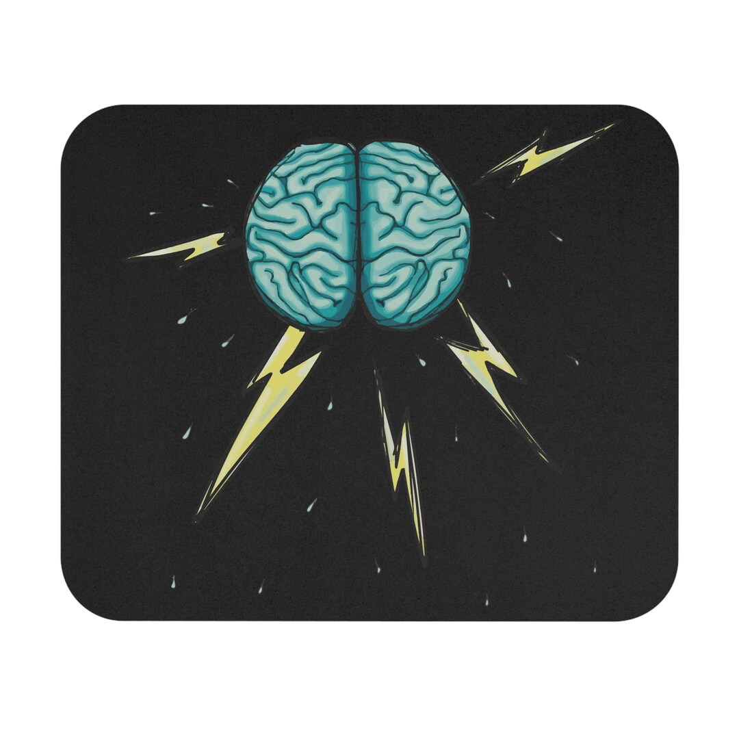 Brainstorm Mouse Pad brain, Anatomy, Nervous System, Thunderstorm ...
