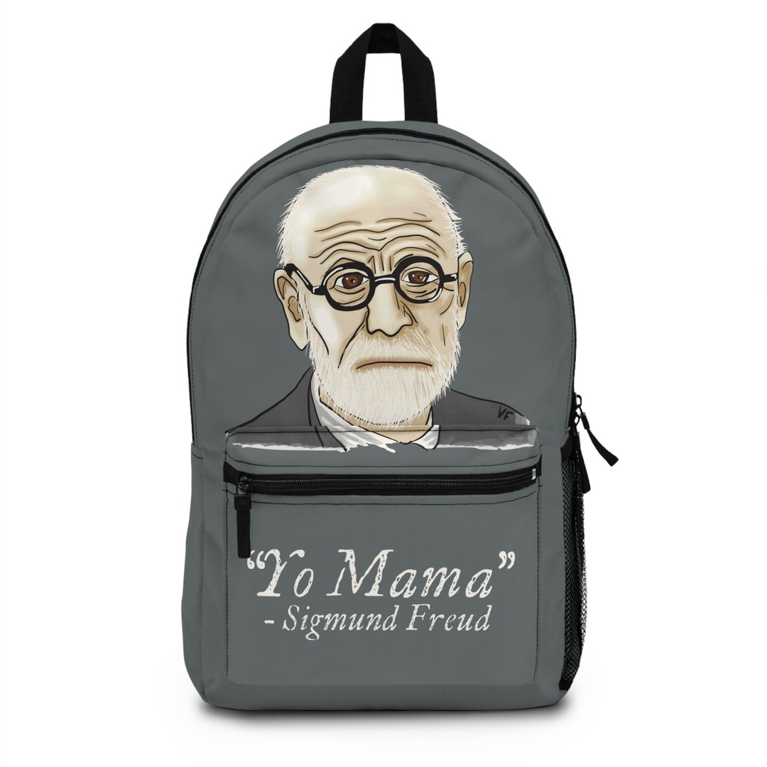 Sigmund Freud Backpack, Psychologist Gift, Psychology Student ...
