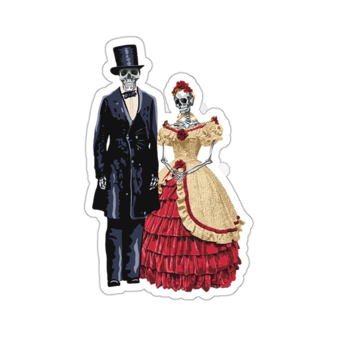 President Abraham Lincoln and First Lady Mary Todd Lincoln Skeleton ...