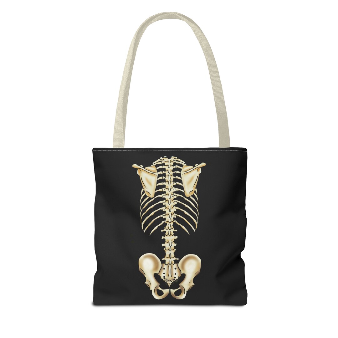 Anatomy Tote Bag Skeleton Bag, Anatomy Teacher Gift, Physical Therapist ...