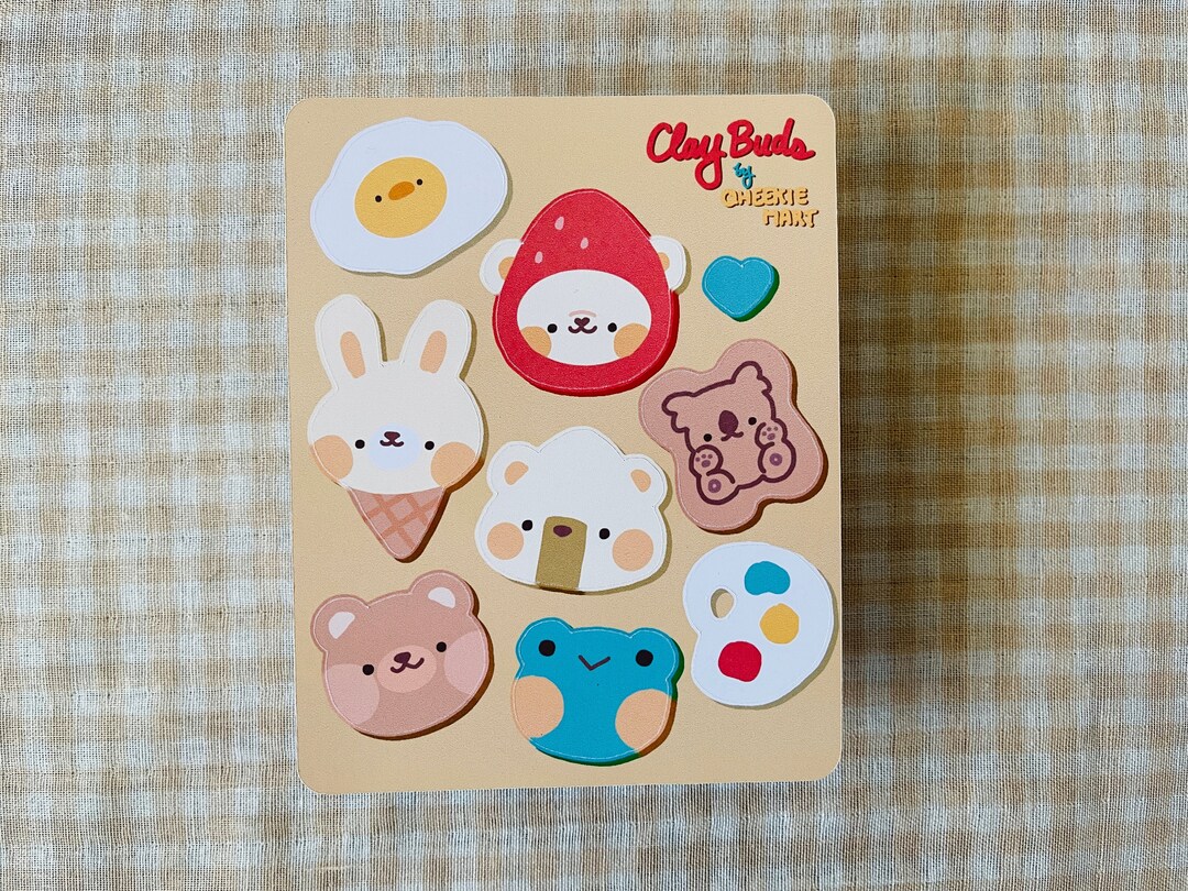 Clay Buds Sticker Sheet - Etsy