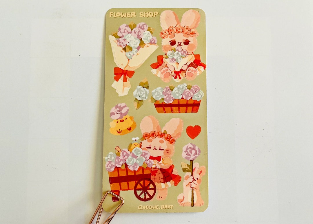 MINI - Flower Shop Sticker Sheet - Etsy