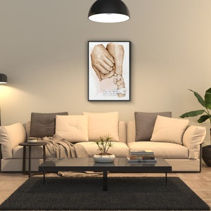 Personalised New Born Print, Welcome to the World Print, New Baby Print ...