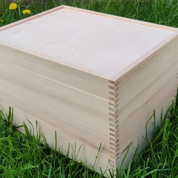Large Wood Box - Etsy