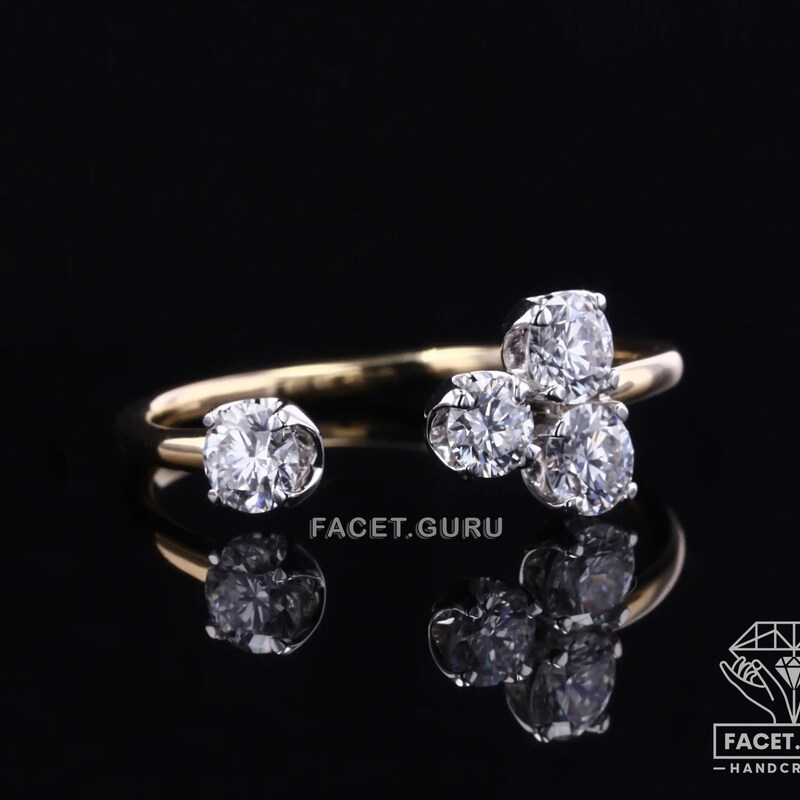 Open Gap Ring - Etsy