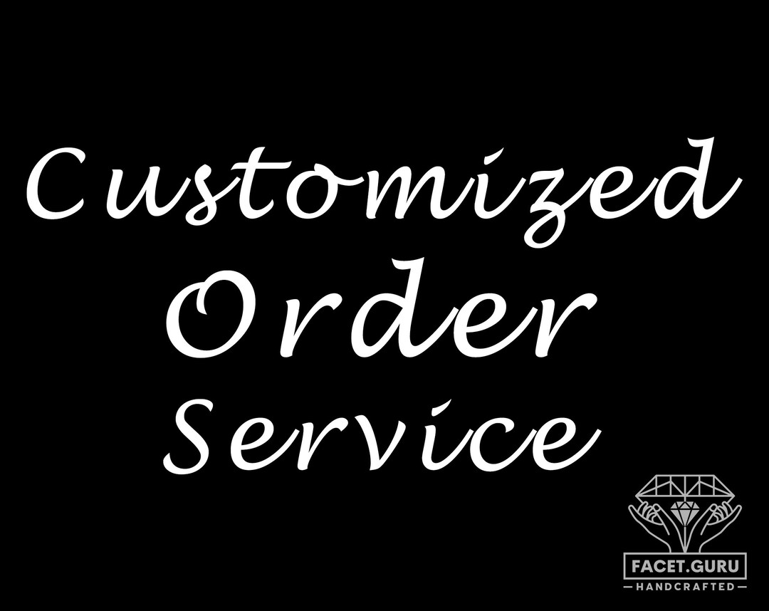Customized Order Service as per the Conversation With the Customer - Etsy