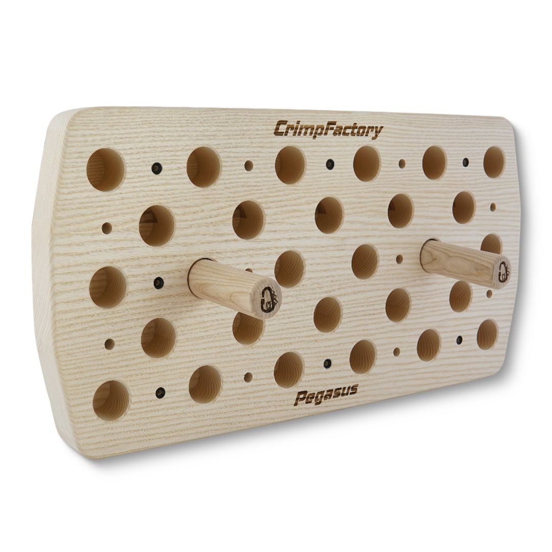 Pegboard PEGASUS crimpfactory Training Board Calisthenics Fingerboard ...