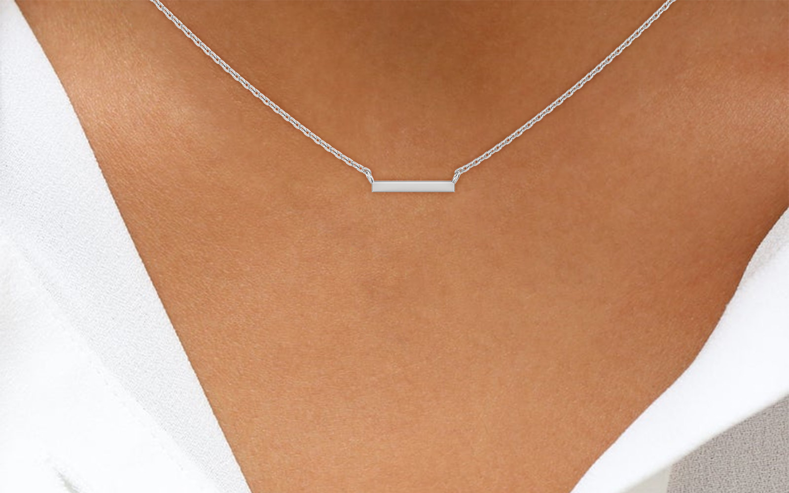 Gold Bar Necklace , 14k Gold Bar Pendant , Personalized Gold Bar ...