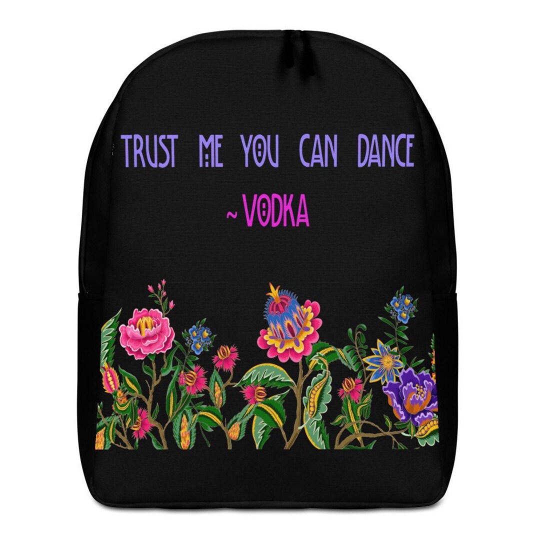 You Can Dance Minimalist Backpack - Etsy