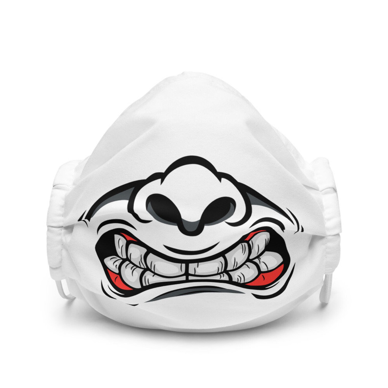 Angry Mouth Premium Face Mask - Etsy