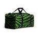 Green Zebra Duffle Bag - Etsy