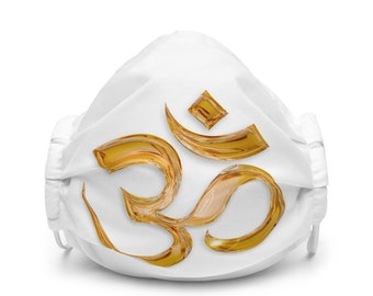 Om Face Mask - Etsy