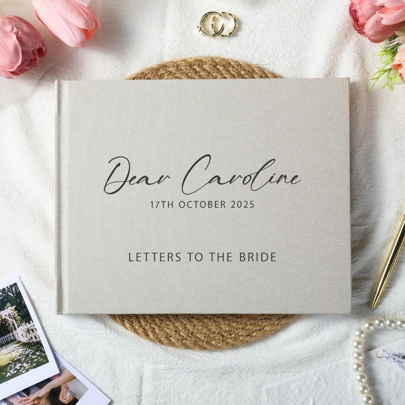 Letters to the Bride Book - Etsy
