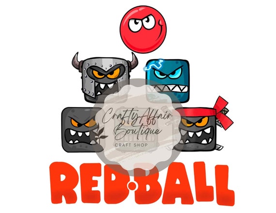 Red Ball 4 Digital Design - Etsy