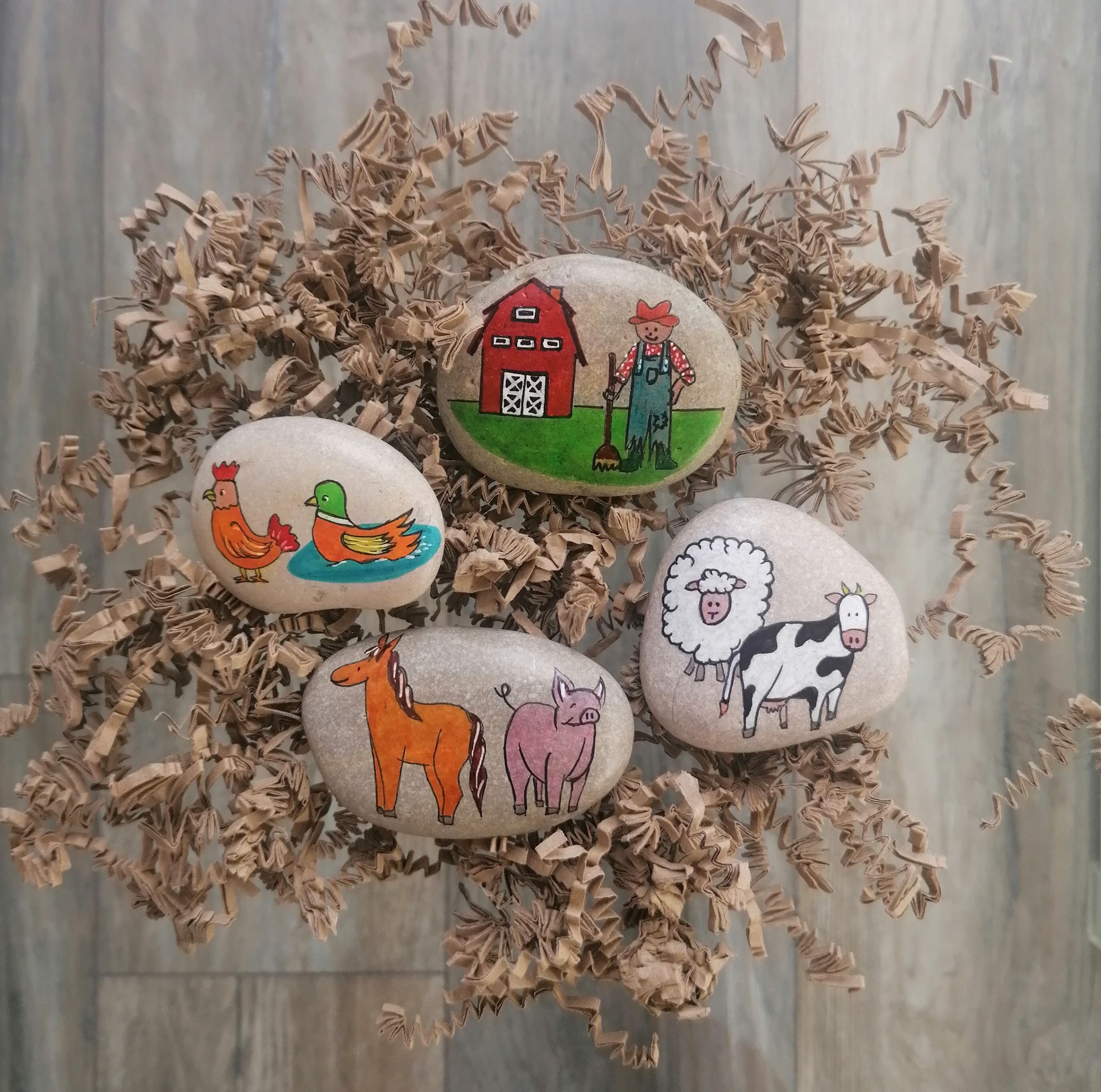 Nursery Rhyme Story Stones - Song Stones - Incy Wincy Spider - Hey ...