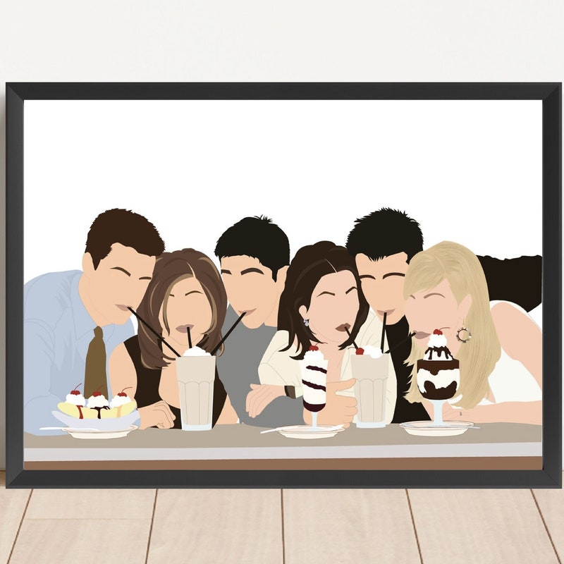 Friends Art Print - Etsy