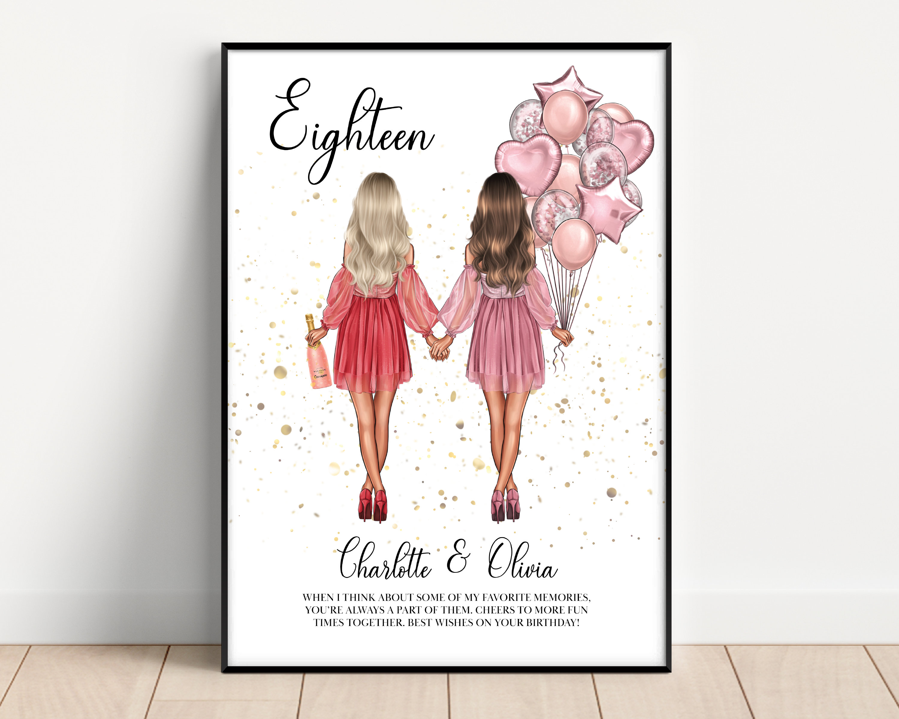 18th Birthday Gift for Her, Best Friend Present, 18th Birthday Gift ...
