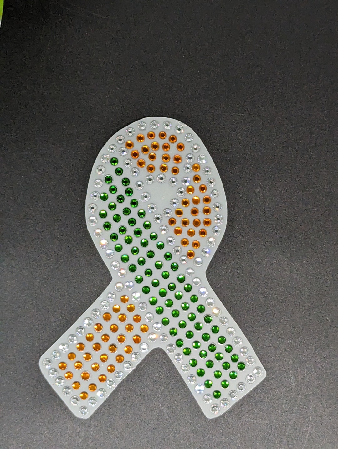 Custom Rhinestone Awareness Decal | Awareness Ribbons | Custom ...