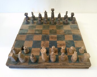 Custom Carved Chess Board - Etsy