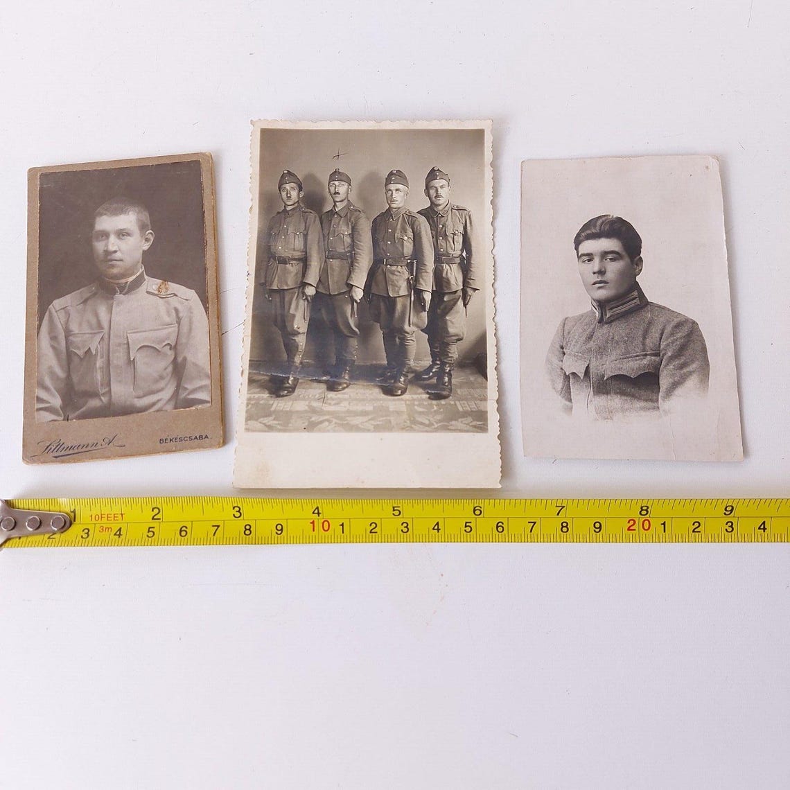 3x WWI Soilders Photos, Cabinet Card Photgraph, RPPC, Austria-hungary ...