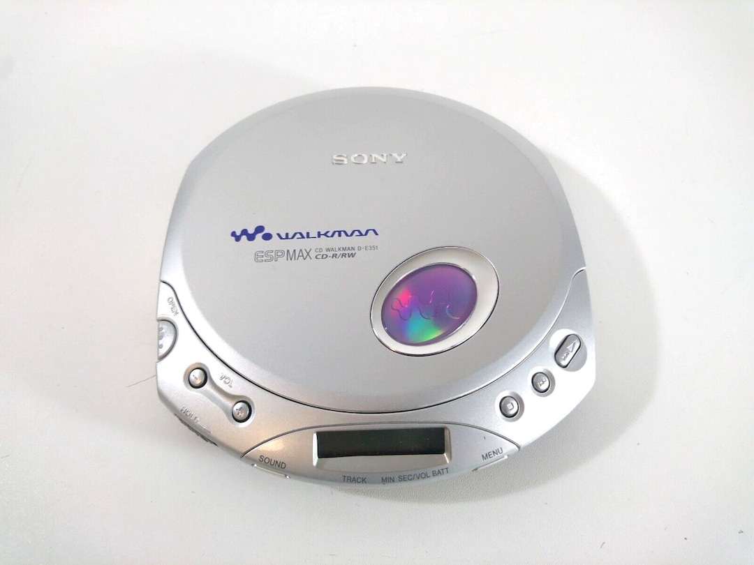SONY D-E351 CD Walkman Portable Player Discman, Working Perfectly - Etsy