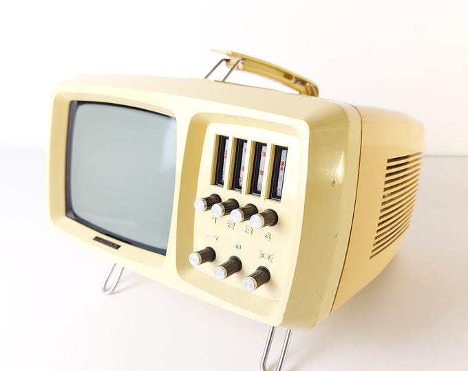 Vintage Mini Telelvision Space Age Design Tv Videoton Mini-vidi 1970s - Not Working! - Etsy