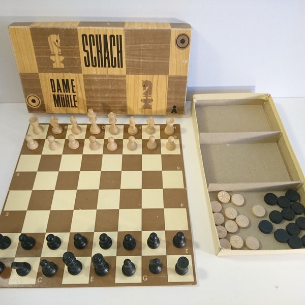 Vintage Chess - Etsy