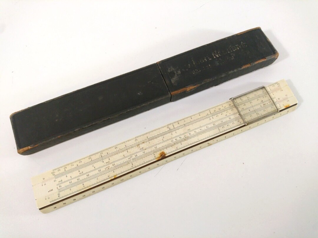 Vintage Slide Rule ALBERT NESTLER A.G Germany Cca 1930s - Etsy