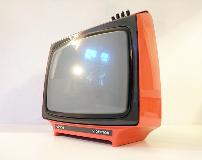 Vintage Space Age Design TV Retro Television Videoton Tünde Hungary ...